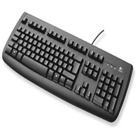Logitech Deluxe 250 Wired Ps2 Keyboard Ln16583 967642 0120 Scan Uk