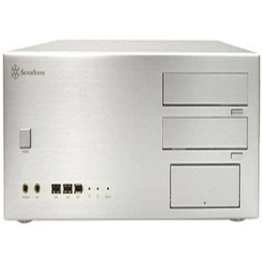 Silverstone Crown HTPC Case - Silver LN19605 - CW01S-R | SCAN UK