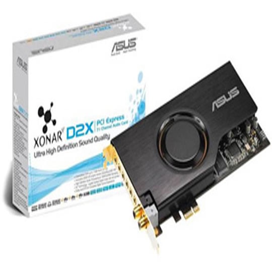 ASUS Xonar D2X PCI-e Sound Card 7.1Ch LN21614 - 90-YAA055-1UAN0BZ | SCAN UK