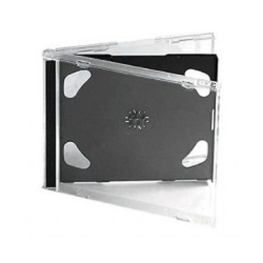 Double CD/DVD Jewel case 100pcs High quality holds two DVD/CD LN24547 ...