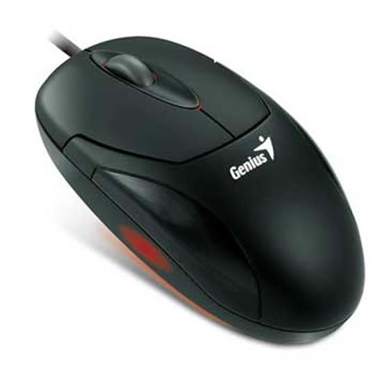 Genius X-Scroll Black Optical USB Mouse USB 3 Button LN24729 ...