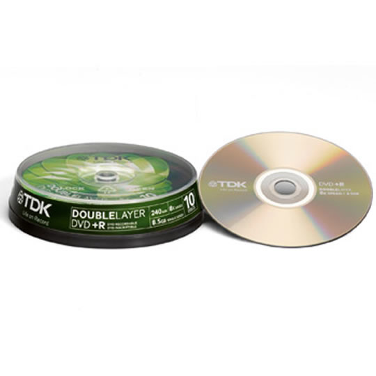 TDK DVD+R DL DVD Discs - T19924 LN27066 | SCAN UK